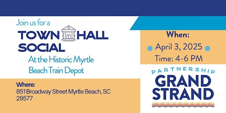 Partnership Grand Strand Town Hall Social - Partnership Grand Strand